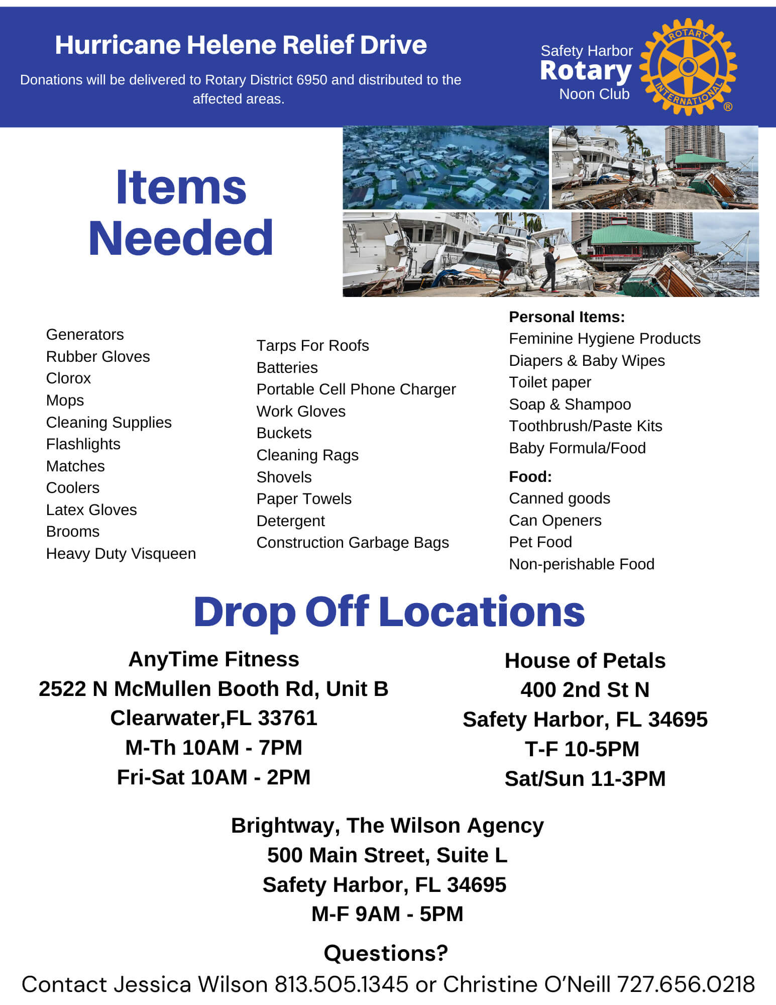 Hurricane Resources - GIVE Assistance - Safety Harbor Chamber of Commerce